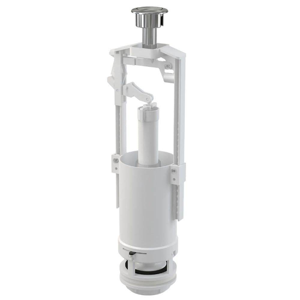 Alca Plast Flush Valve With Raised Stop Button A05-CHROM