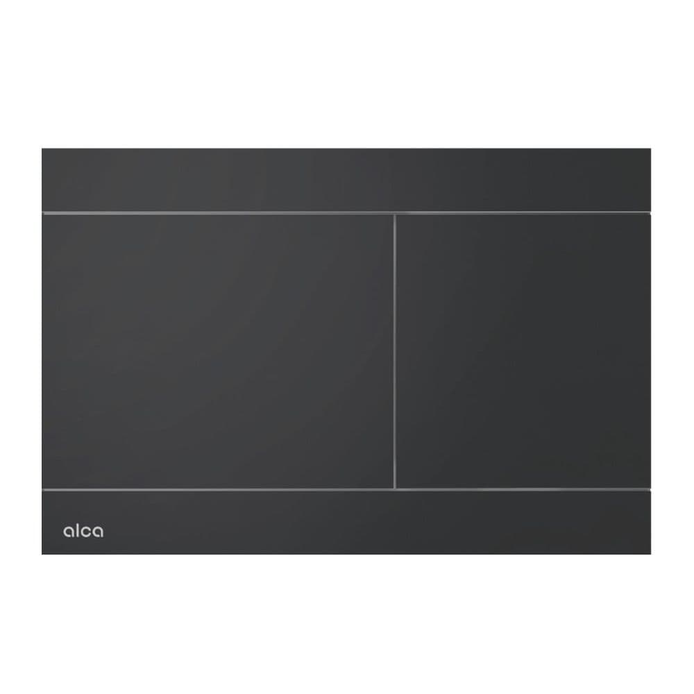 Alca Plast Fun Flat Flush Plate Matt Black FUN-BLACK