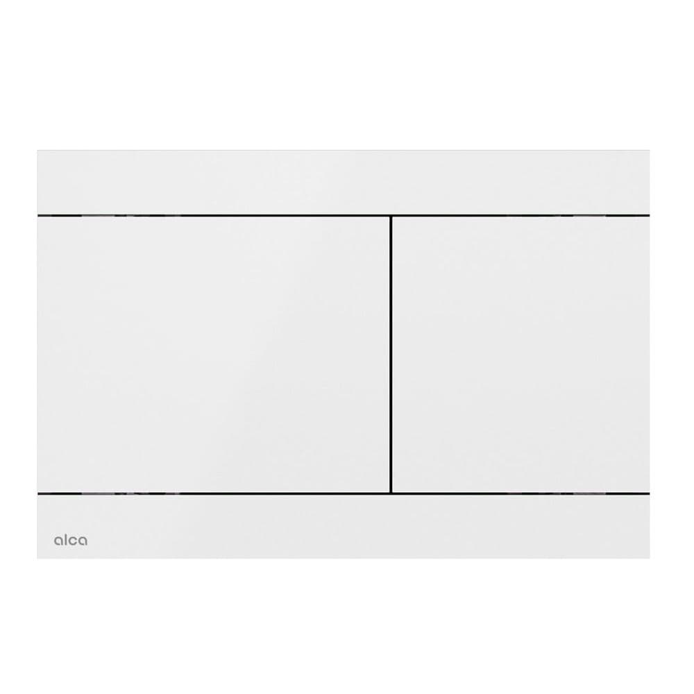 Alca Plast Fun Flat Flush Plate White FUN-WHITE