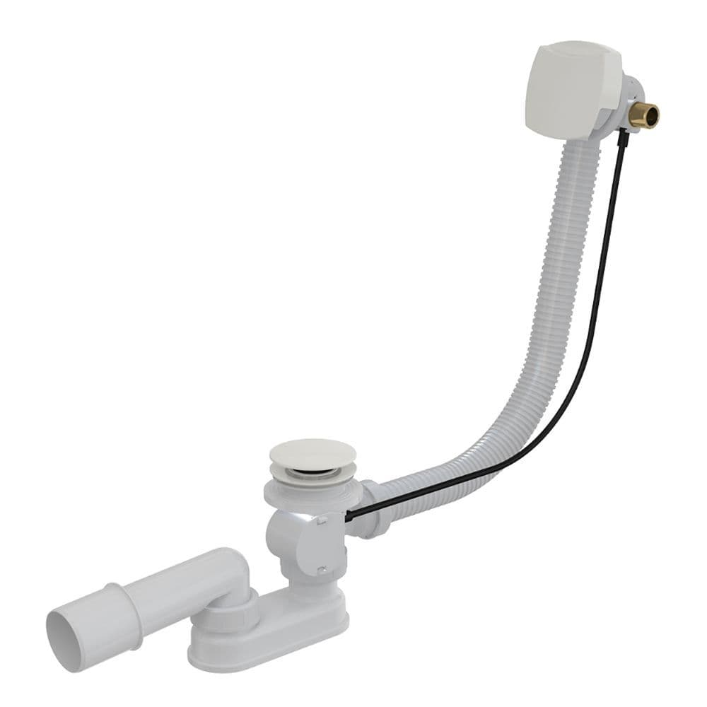 Alca Plast Metal Bath Pop-Up Waste & Trap With Overflow Filling ...