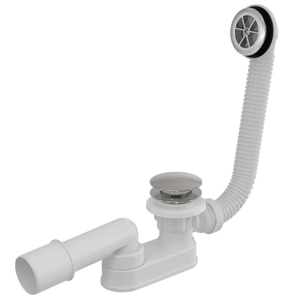 Alca Plast Shower Waste & Trap Click/Clack Reduced Height 50mm DN40/50 ...