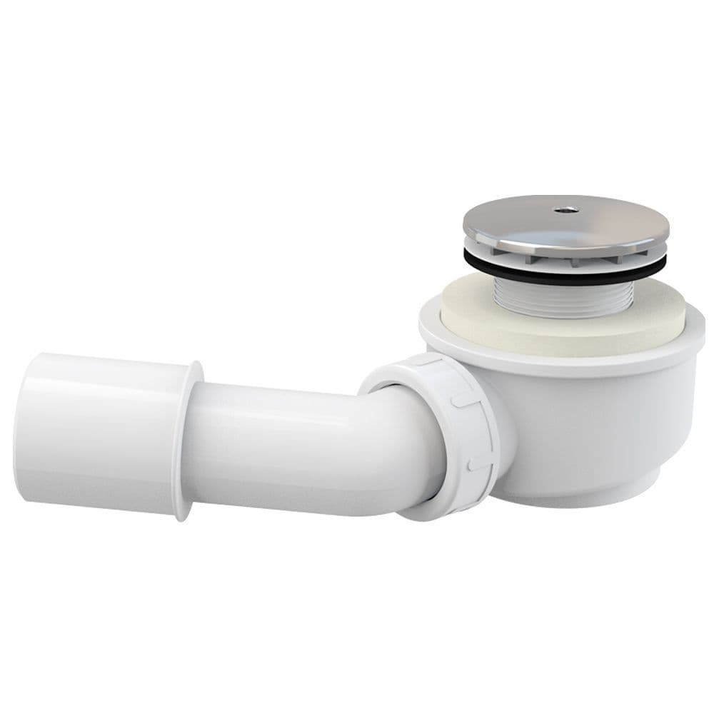 Alca Plast Shower Waste & Trap Reduced Height 50mm DN50 Ø71mm Cover ...