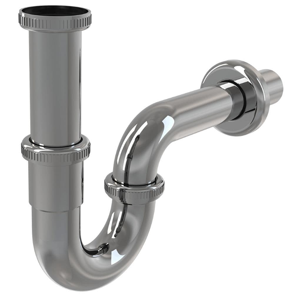 Alca Plast Tubular Wash-Basin Trap DN32 With G 5/4" Union Nut Extended ...