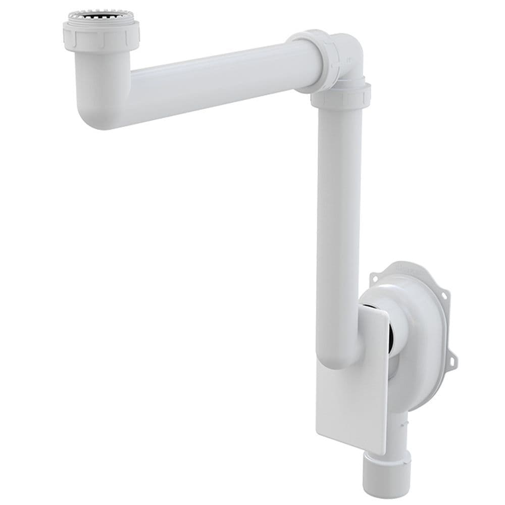 Alca Plast Universal Space-Saving Concealed Sink Waste & Trap DN40/50 G ...