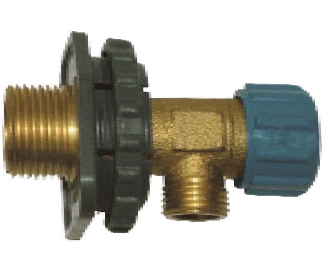 Alcaplast 1/2" x 3/8" Brass Water Inlet Connector For All Cisterns P165-ND