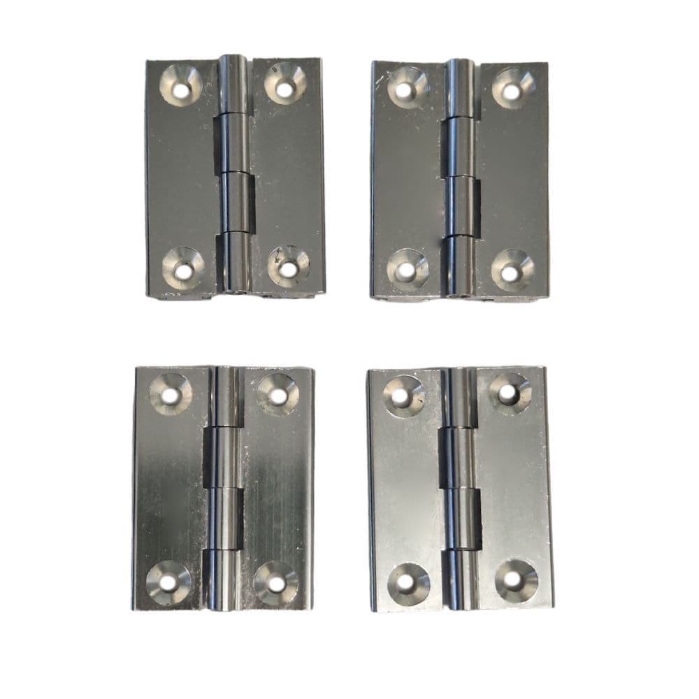 Aqata Minimalist quad/double door hinge set of 4 MIN-DDH