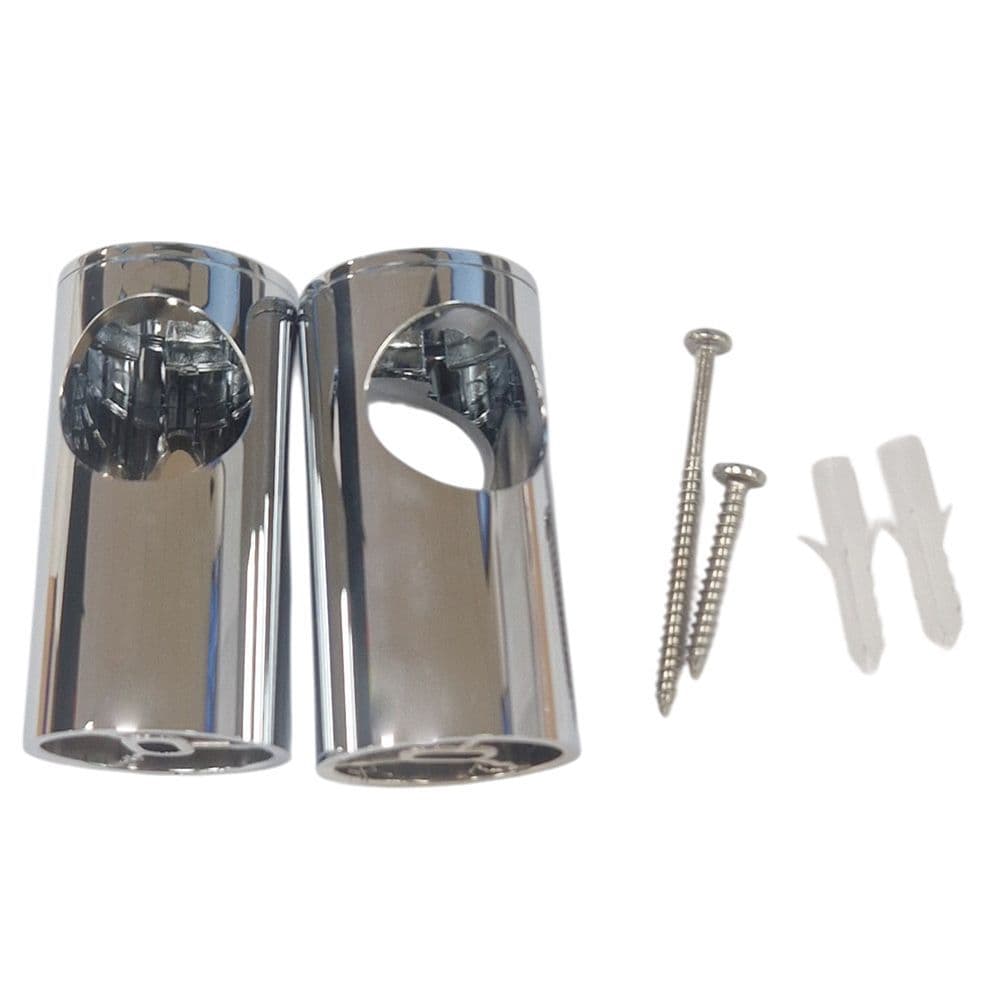 Aqualisa 22mm Adjustable Rail Ends fixing kit 910892