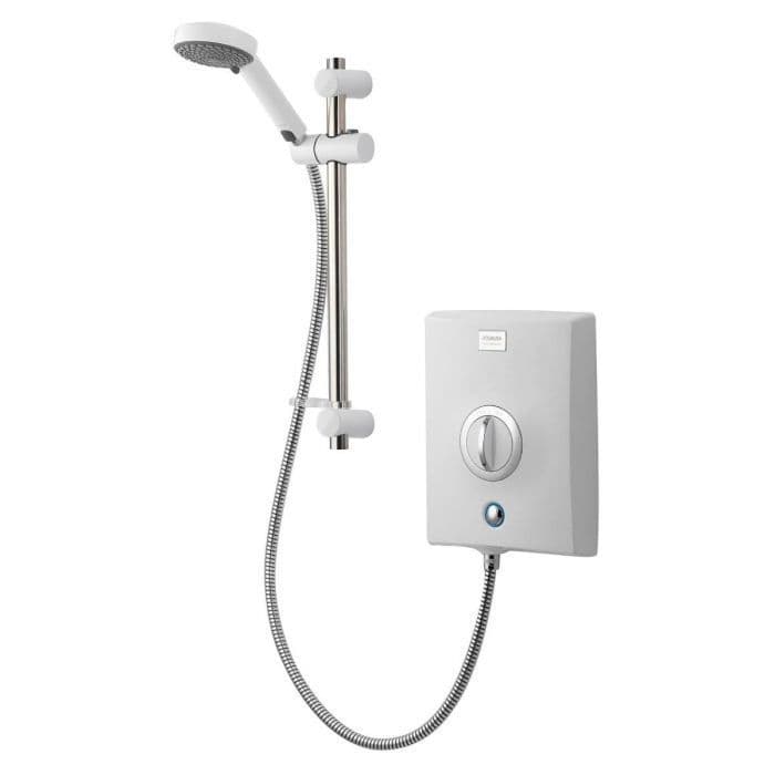 Aqualisa Quartz Electric Shower 9 5kW - White/Chrome QZE9521