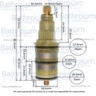 Shower Valve Thermostatic Cartridges