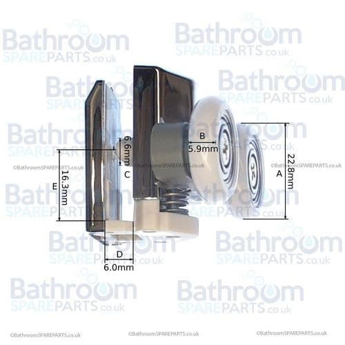 Bathstore Shower Door Spares