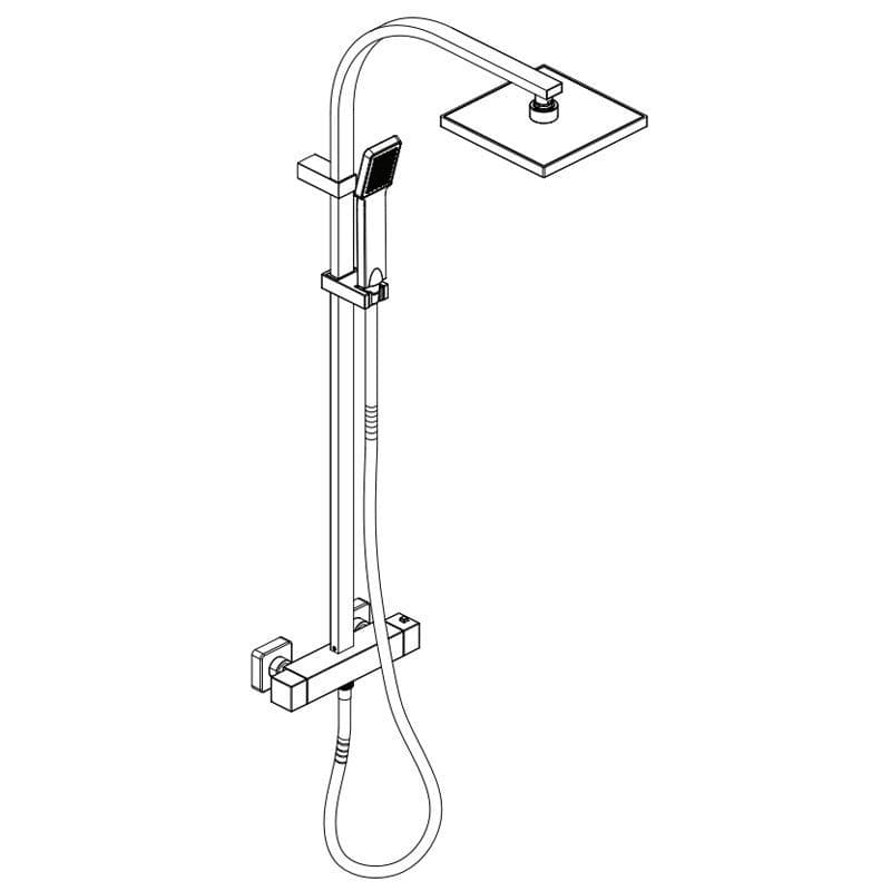 Bathstore Blade Exposed Shower 20007015010 Spare Parts