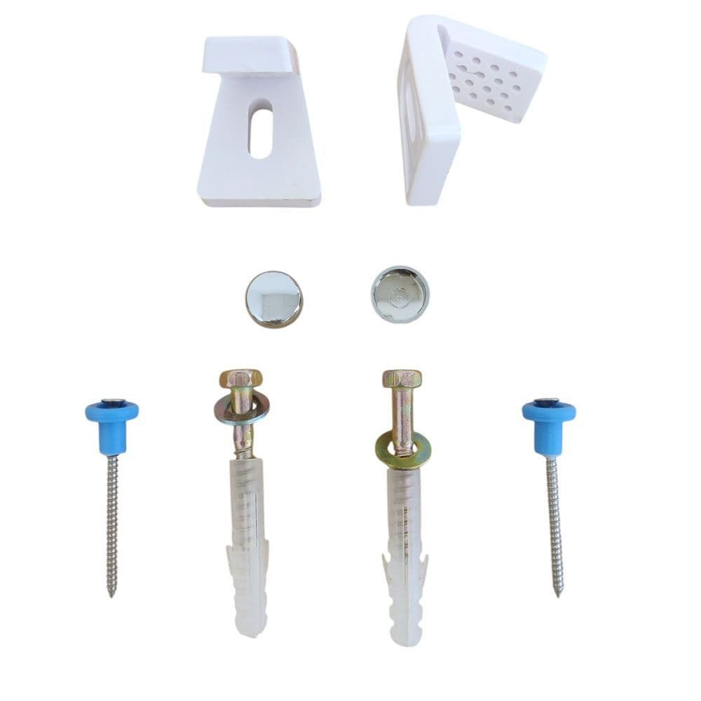 Bathstore Toilet Pan fixing Set Chrome Covers 40044440051