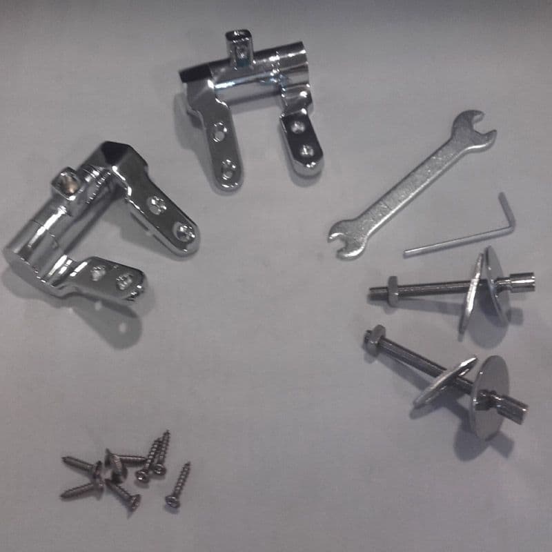 Bauhaus Waldolf WF6105W Toilet Seat Hinges HI6105EE2