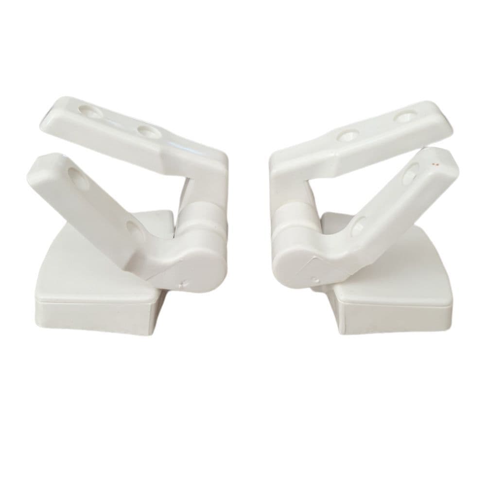 Bemis HG50 Replacement Toilet Seat Hinge Set - HG0050000 - White