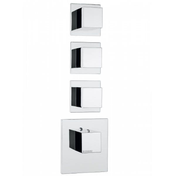 Bossini Cube Thermostatic 4 Outlets Shower Valve Z032205 Z030271 000 ...