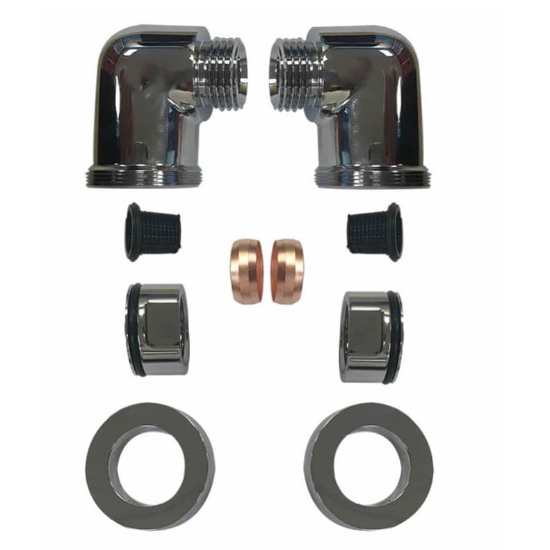 Bristan 1901 Chrome Elbow Assembly Pair 0307-00-037 C