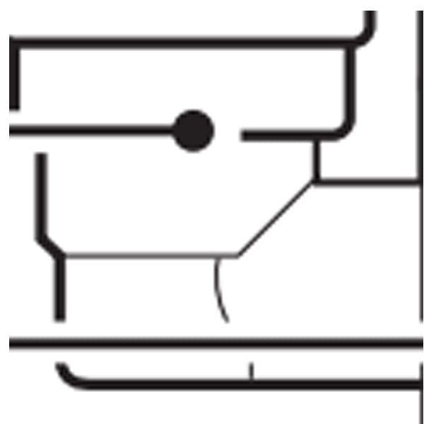 Bristan Inlet Elbow Assembly 131-406-S