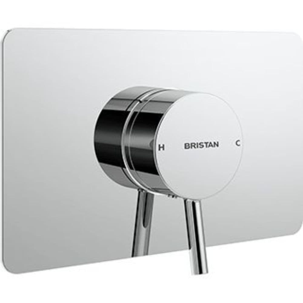 Bristan PRISM Recessed Concealed Single Control Shower Valve PM2 SQSHCVO C