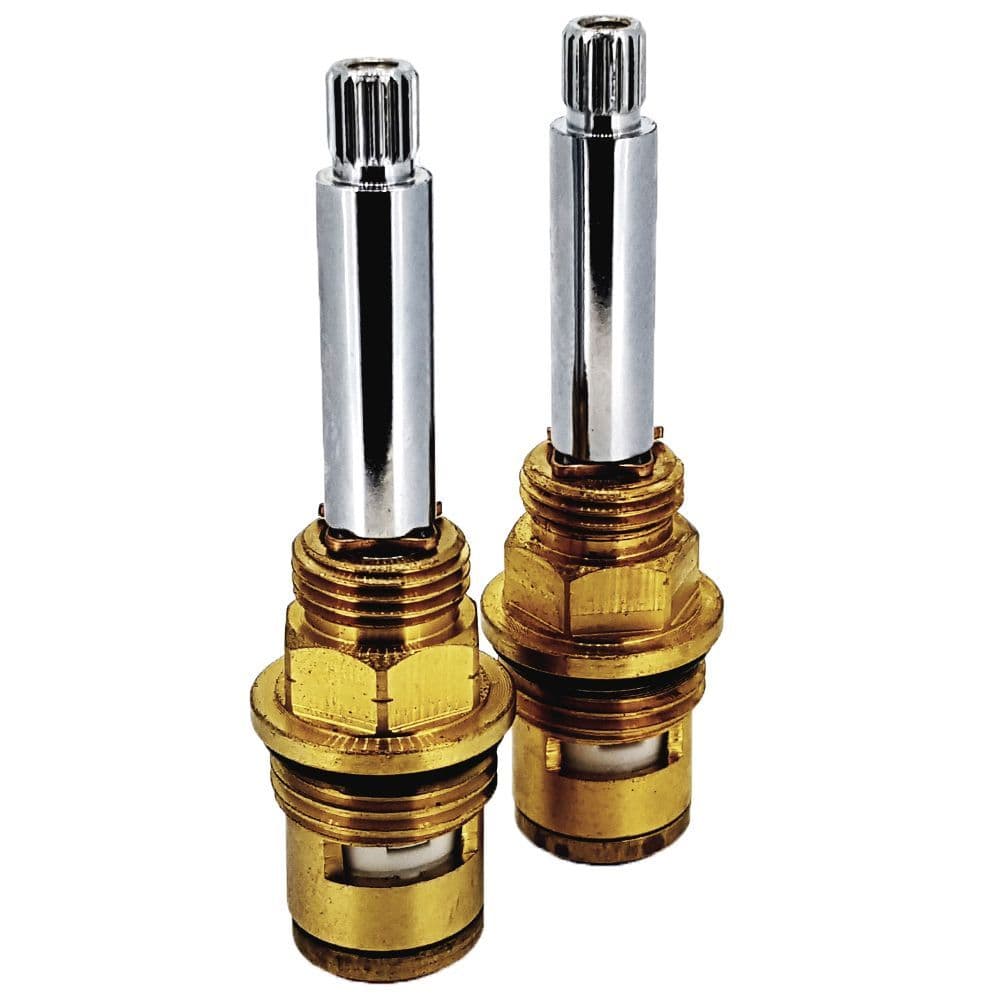 Bristan Renaissance Pillar Tap Valves 2004-2013 1/4 Turn 1/2" Pair Of ...