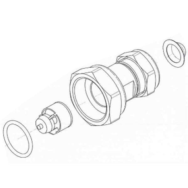 Bristan Single Inlet Adaptor Kit SKMT753-5