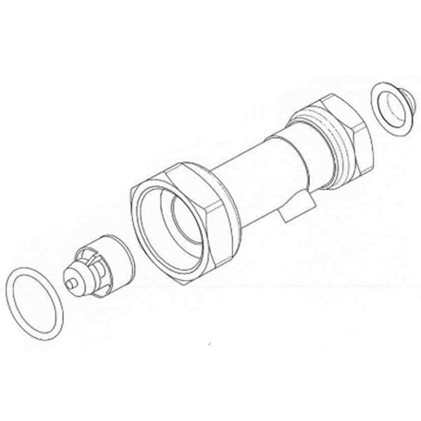 Bristan Single Inlet Iso Adaptor Kit SKMT753-6