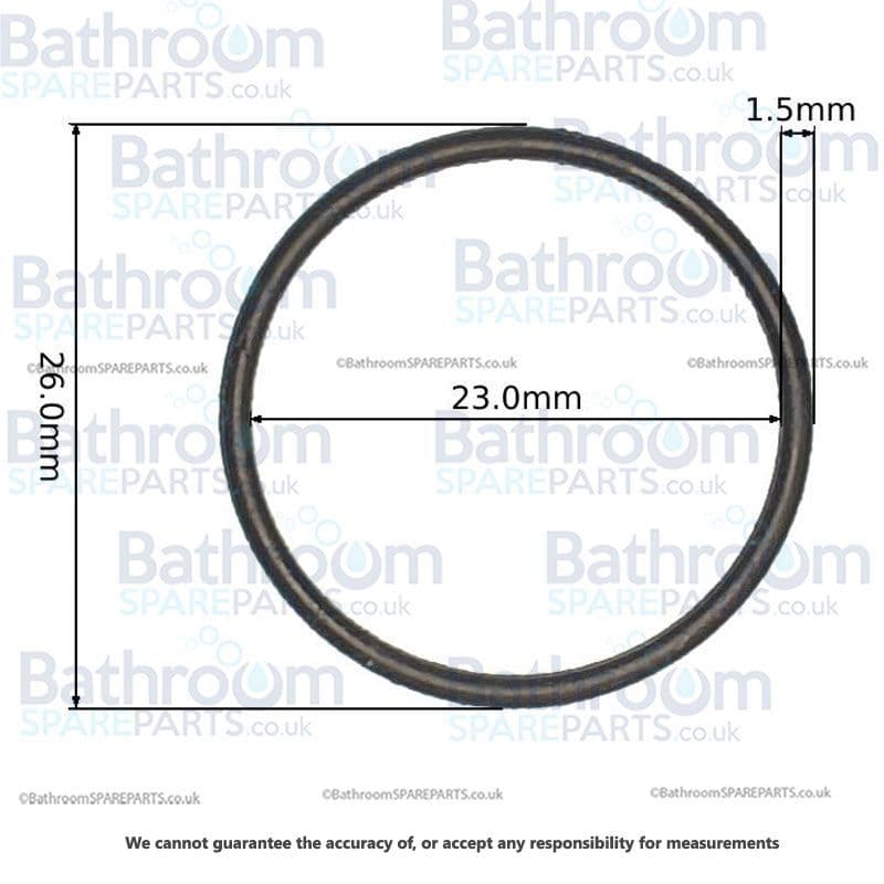BSP 26mm O Ring 26 x 1 5 BSP-ORING-01