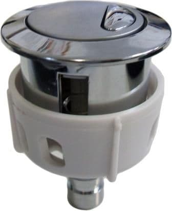BSP Round Cable Flush Button for A243- Chrome A243221
