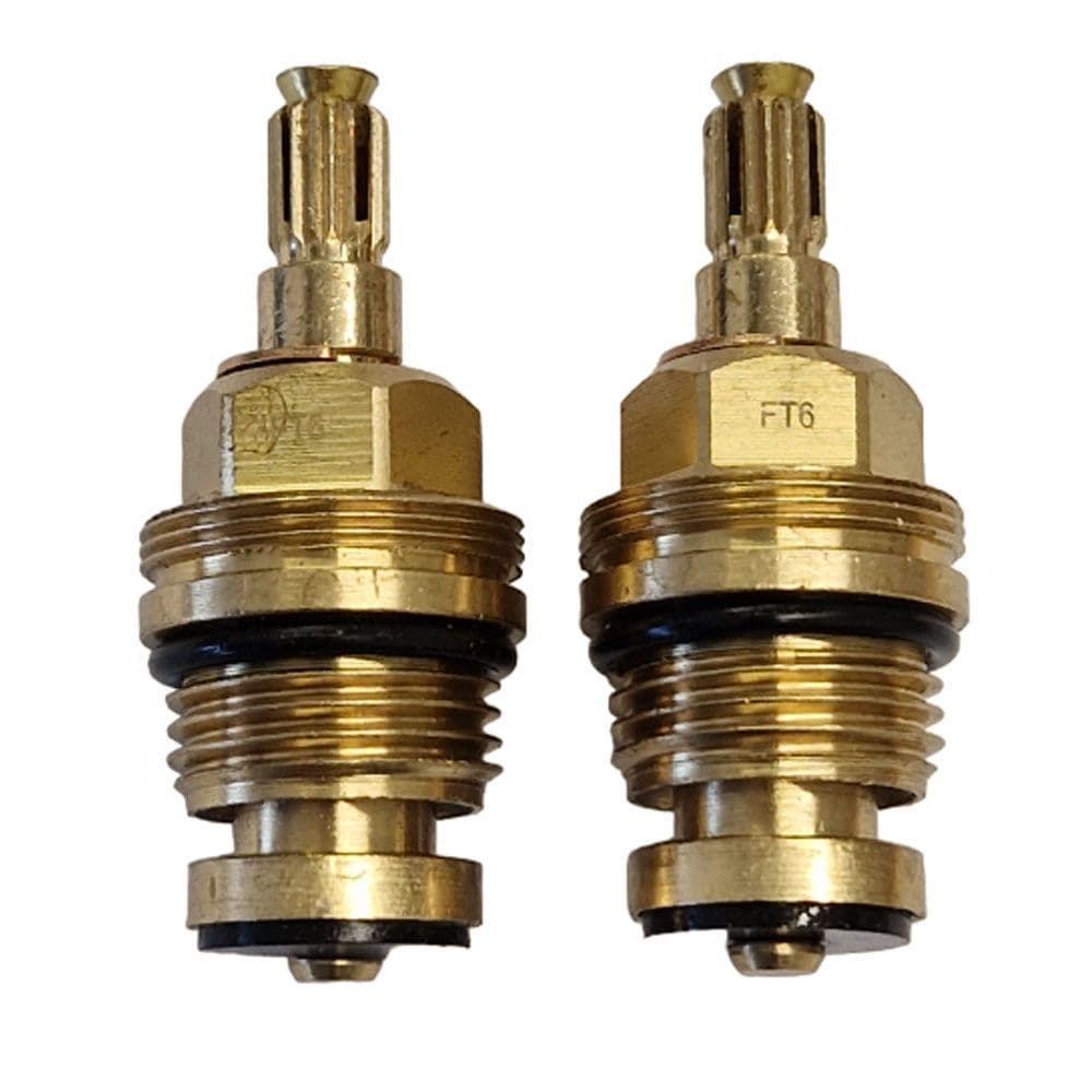 BSP Tap Cartridge 1/2" Washer Valve Pair FT6