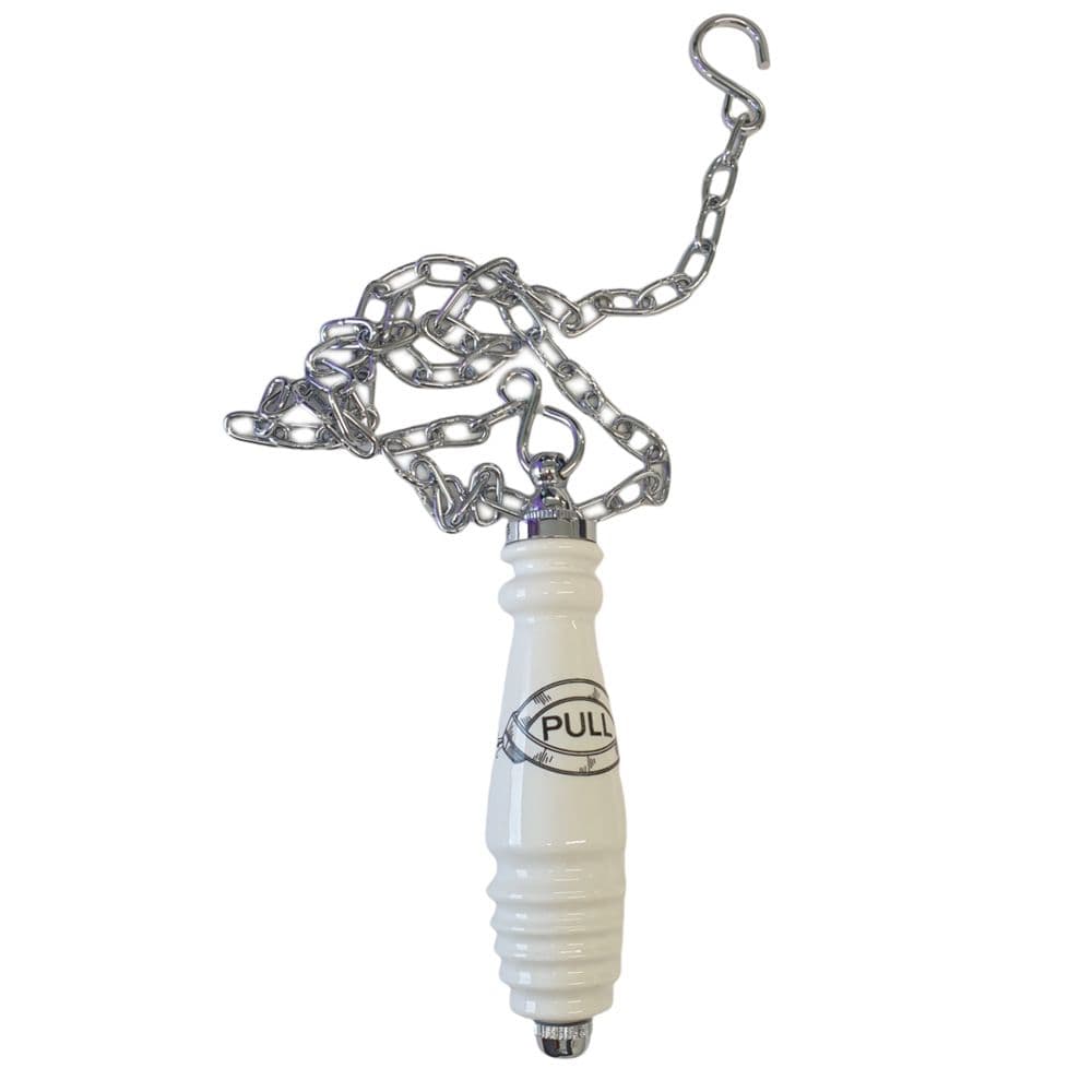 Cassellie Cistern Ceramic Pull & Chain COMP099