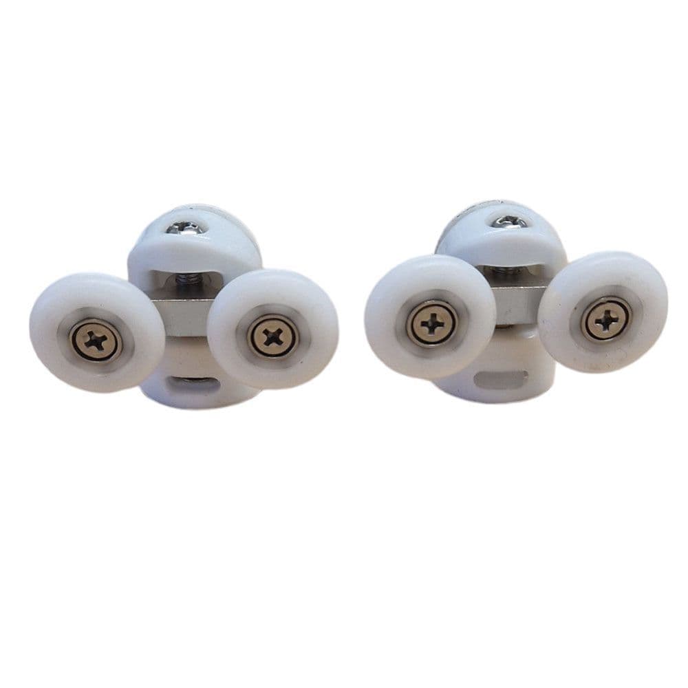 Cassellie Pair White Top Rollers GLA003TOPW