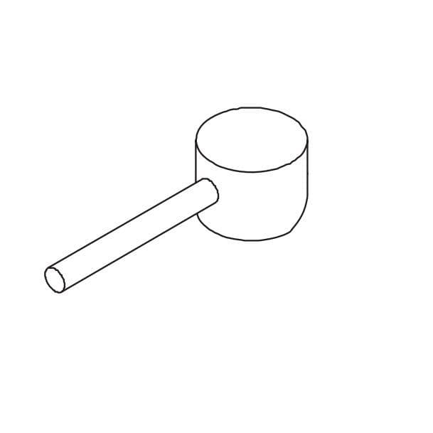 Cifial Techno Chrome Lever Handle Assembly 3490110