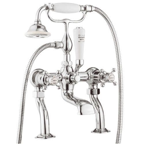 Crosswater Belgravia Crosshead Bath Shower Mixer With Kit Chrome ...