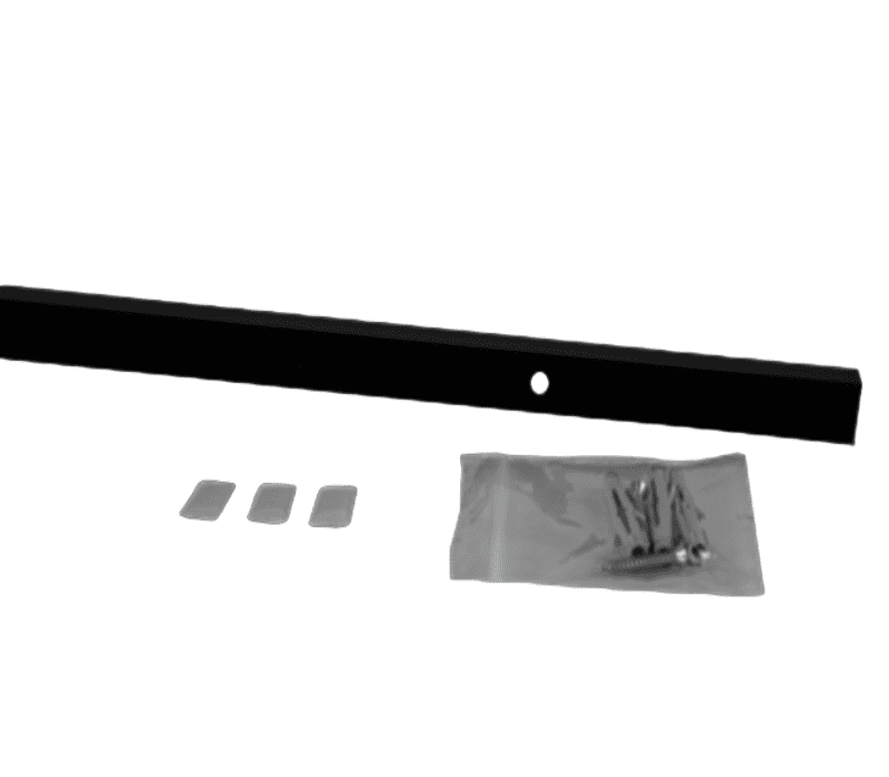 Crosswater Design Slider Closing Profile Matt Black DSLADJPROFILEMB