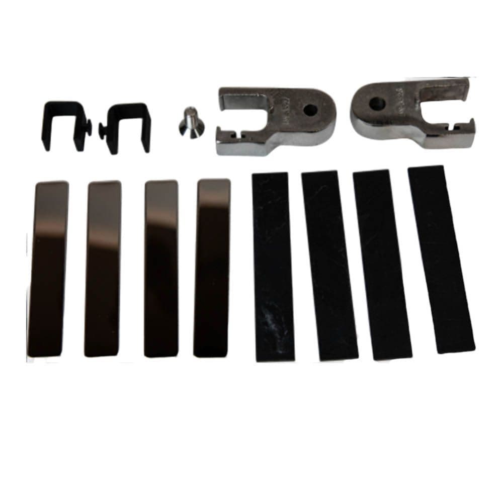 Crosswater Gallery Defl Hinge Fit Pack Polished GR000008SS