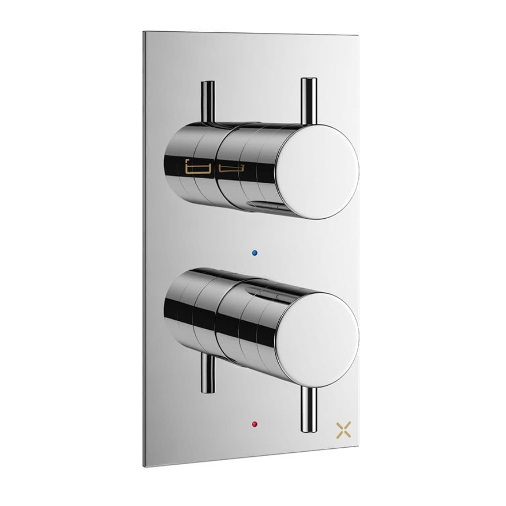 Crosswater Mike Pro Thermostatic Shower Valve With 2 Way Diverter ...