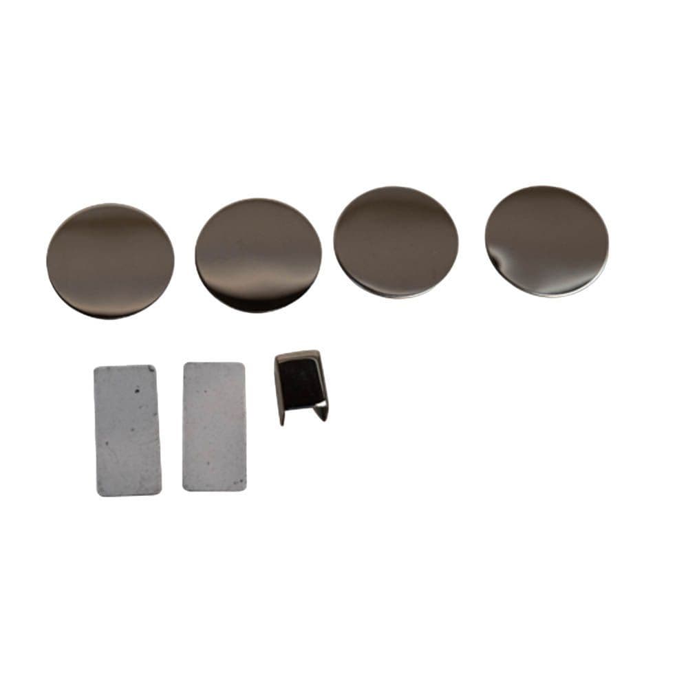 Crosswater Optix Pivot Inline Cover Caps Polished OPTIXPIVOTINCAPPS