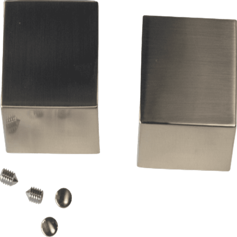 Crosswater Water Square CB handles pair Brush Brass E005051 282HESC