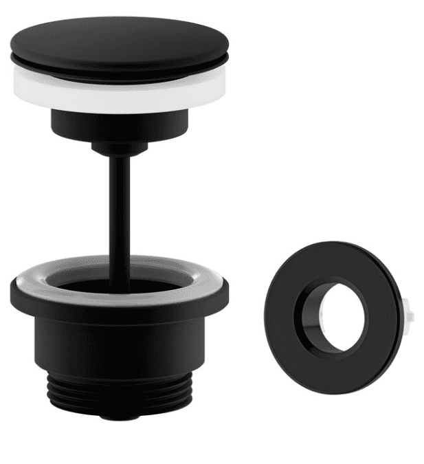 Damixa Click Function Matt Black Waste 238706100