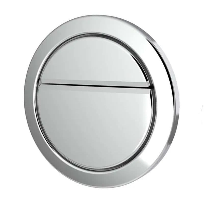 Dudley Vantage 73 5mm Dual Flush Chrome Plated Push Button Air Operated ...