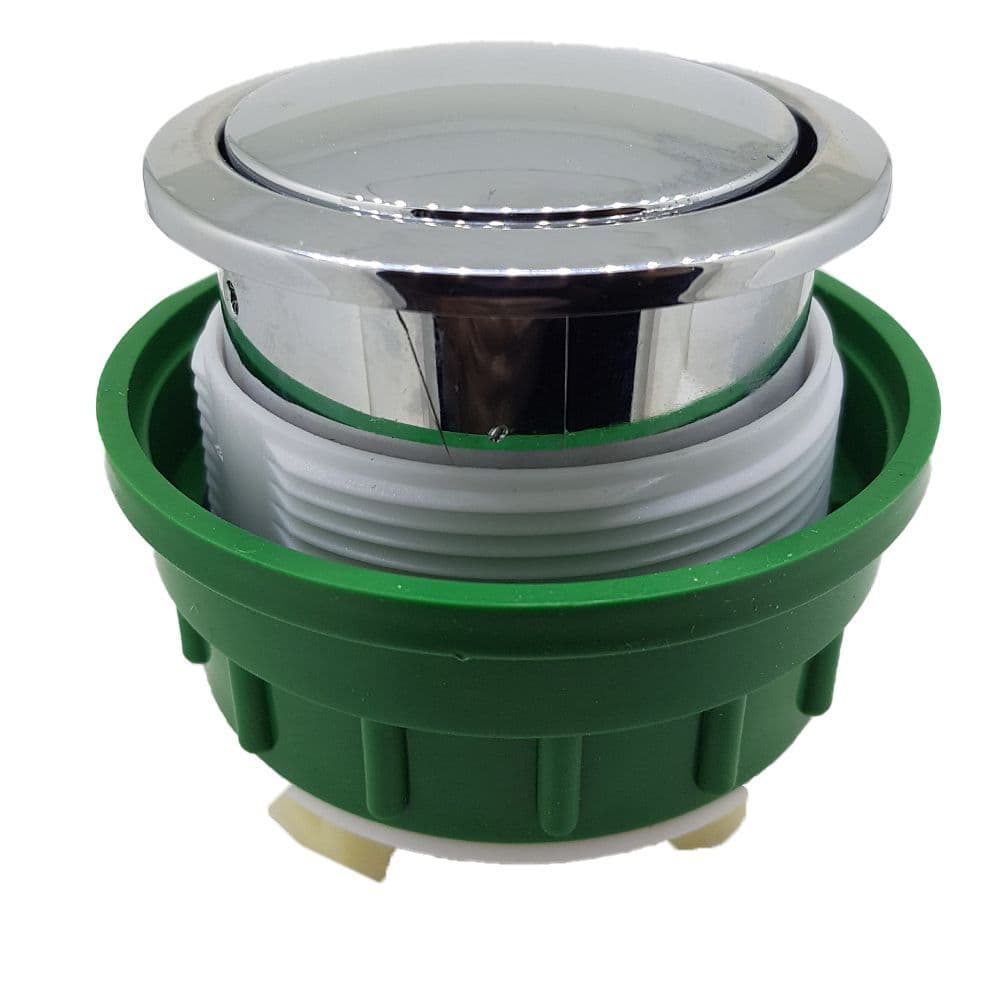 Dudley Vantage 73 5mm Single Flush Chrome Plated Push Button Air ...