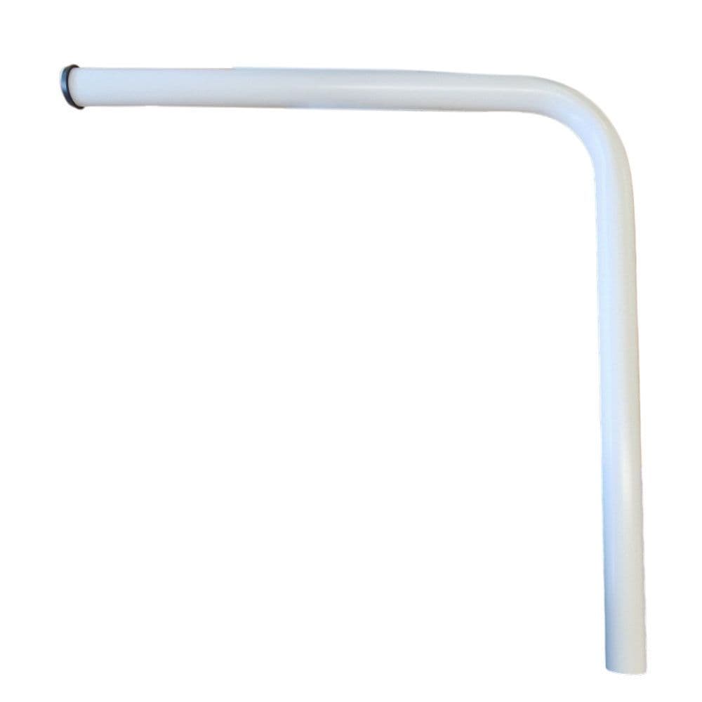 Dudley White 610mm x 610mm x 38mm Flush Bend & Ring PTOBEN363688