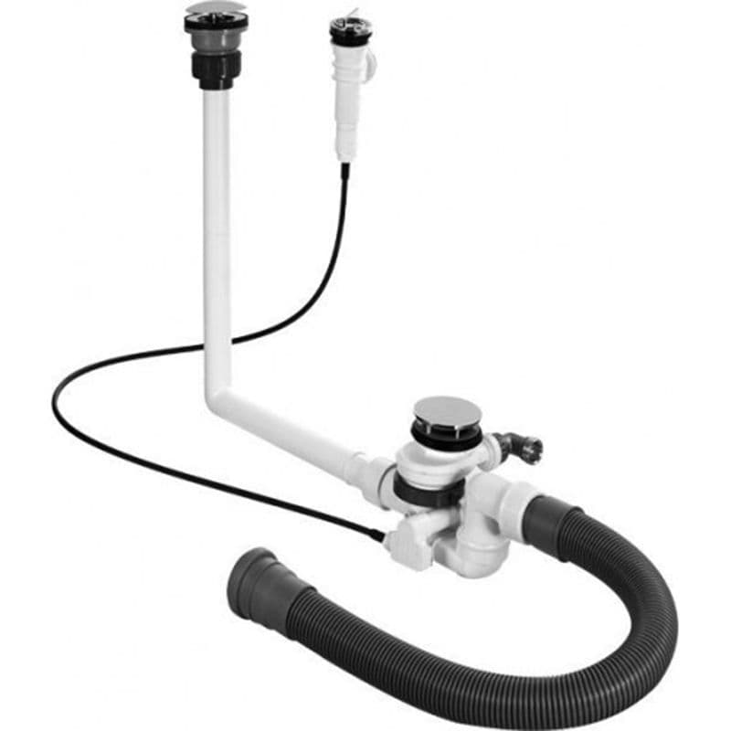 Duravit Blue Moon Special Bath Chrome Set Bottom Filler 791233000001000