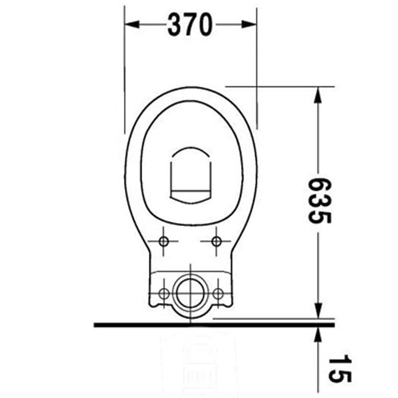 Duravit Darling Original Close-Coupled Toilet - 023209