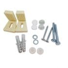 Toilet pan Fixings