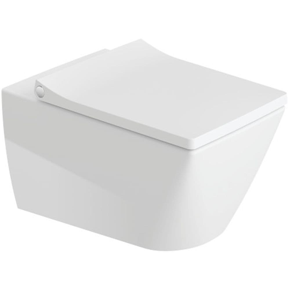 Duravit Viu Wall Mounted Rimless Toilet - 251109