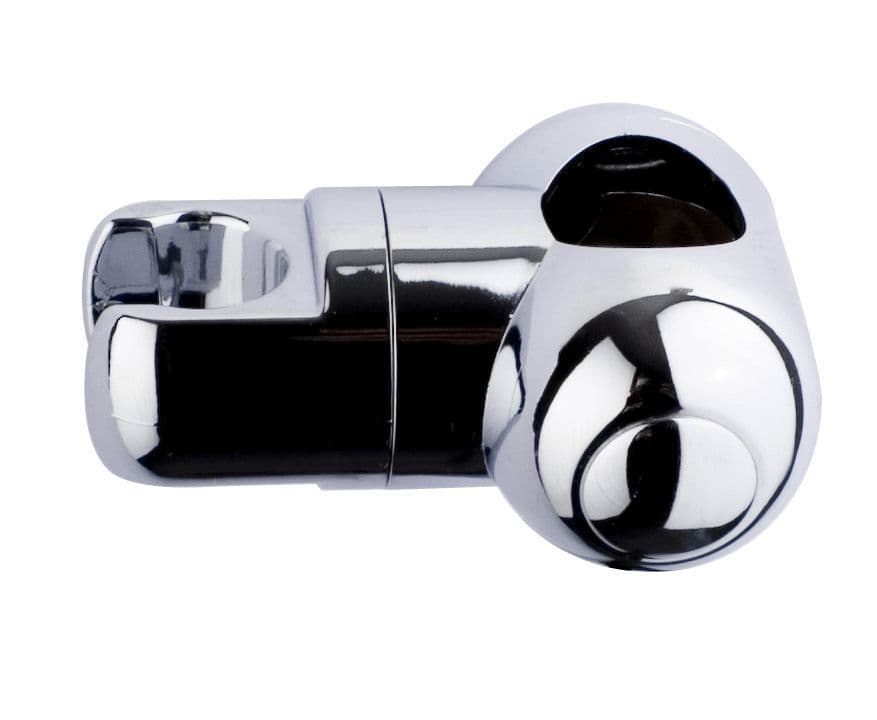 EuroShowers Plastic Chrome 25mm Squeeze Slider - Chrome SL8