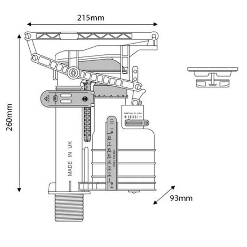 Fluidmaster Easy Fit Ultra Syphon PRO570W