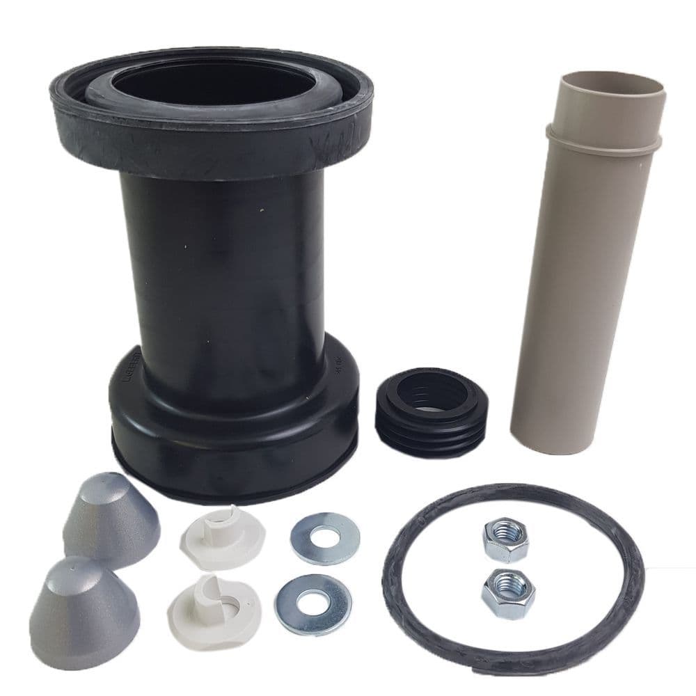 Geberit 18 5cm Wall-Hung WC Connection Set 152 404 46 1