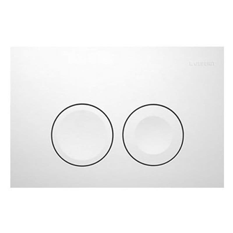 Geberit Delta 21 Alpine White Dual Flush Plate 115 125 11 5