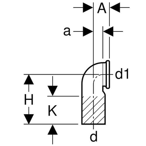 Geberit Pan & Flush Pipe Fittings